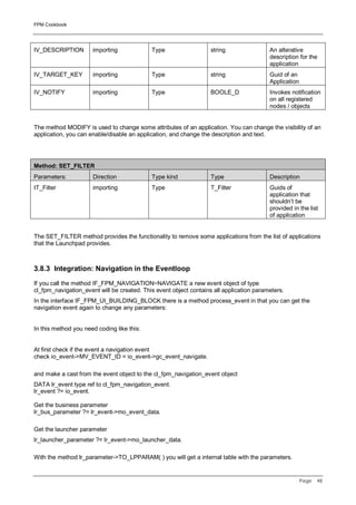 Fpm developer's guide 7.00 7.10 cookbook | PDF