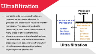 Membrane Separation Processes | PPTX