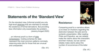 The concept of proof: how much trouble are we in? | PPTX
