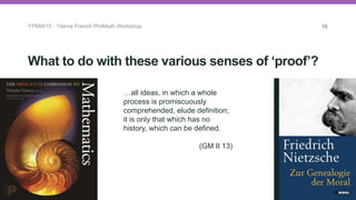 The concept of proof: how much trouble are we in? | PPTX