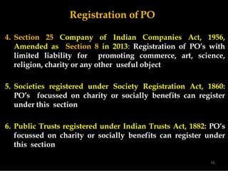 Farmer Producer Organization and KVKs | PPTX | Agriculture | Industries