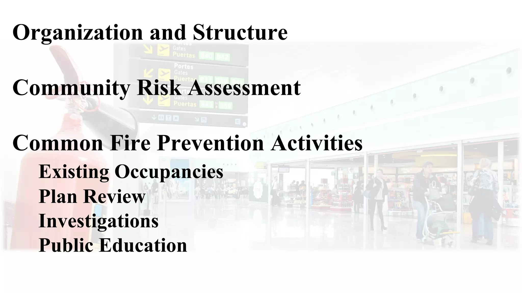 Fire Prevention Organization: Assessing Staffing Needs | PDF