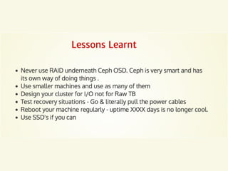 CEPH introduction , Bootstrapping your first Ceph cluster in just 10 ...