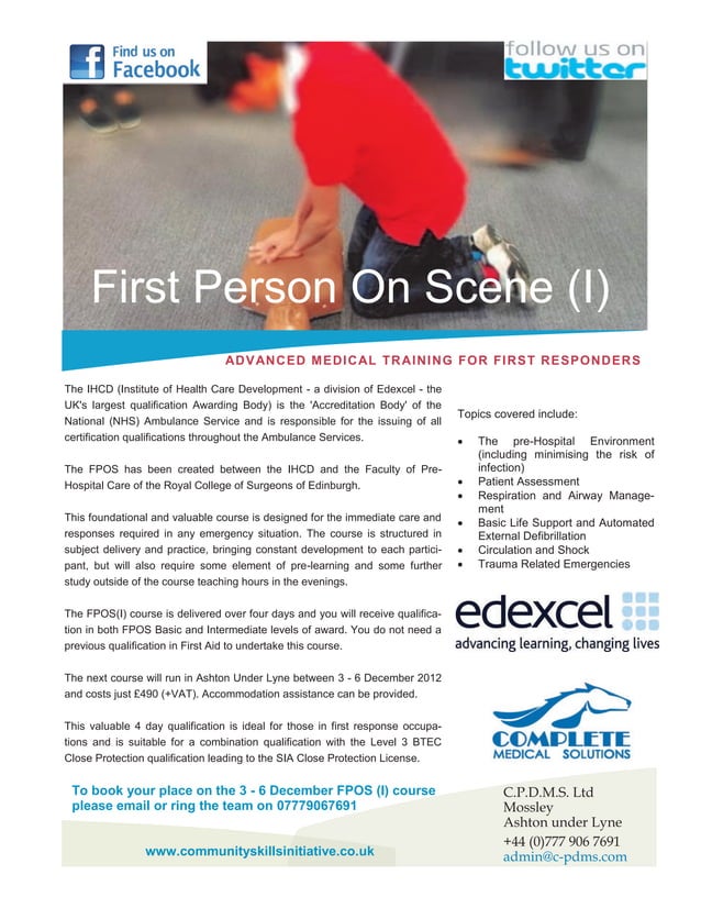 First Person On Scene | PDF