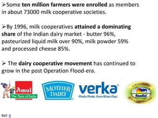 Dairy industry in india | PPTX