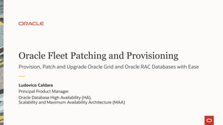 Oracle Fleet Patching and Provisioning Deep Dive Webcast Slides | PDF | Operating Systems ...