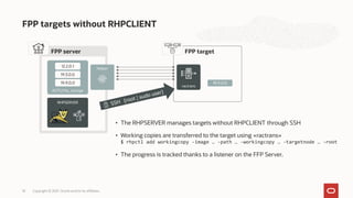 Oracle Fleet Patching and Provisioning Deep Dive Webcast Slides | PDF