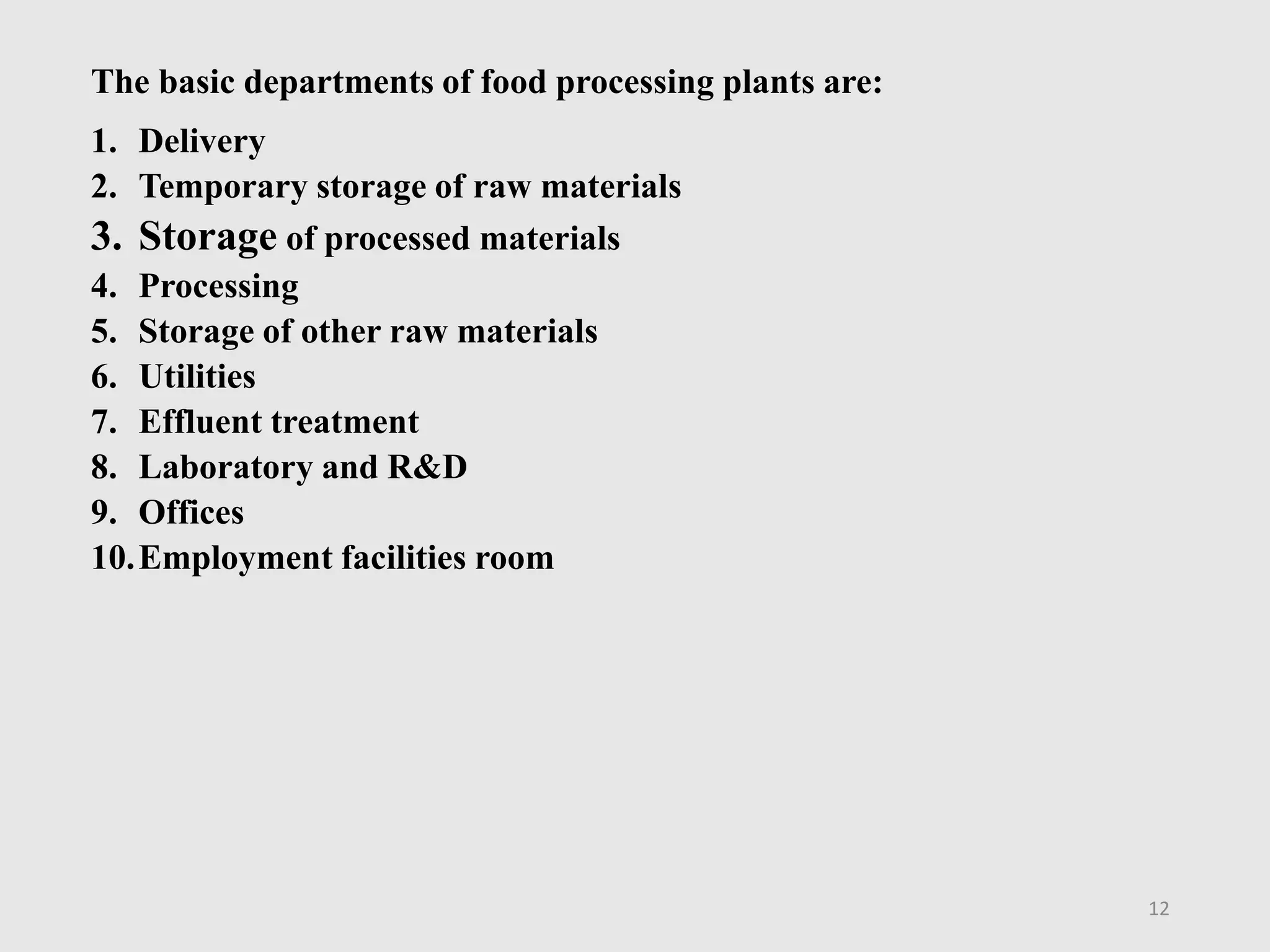 Design of Food Processing Plants | PPTX