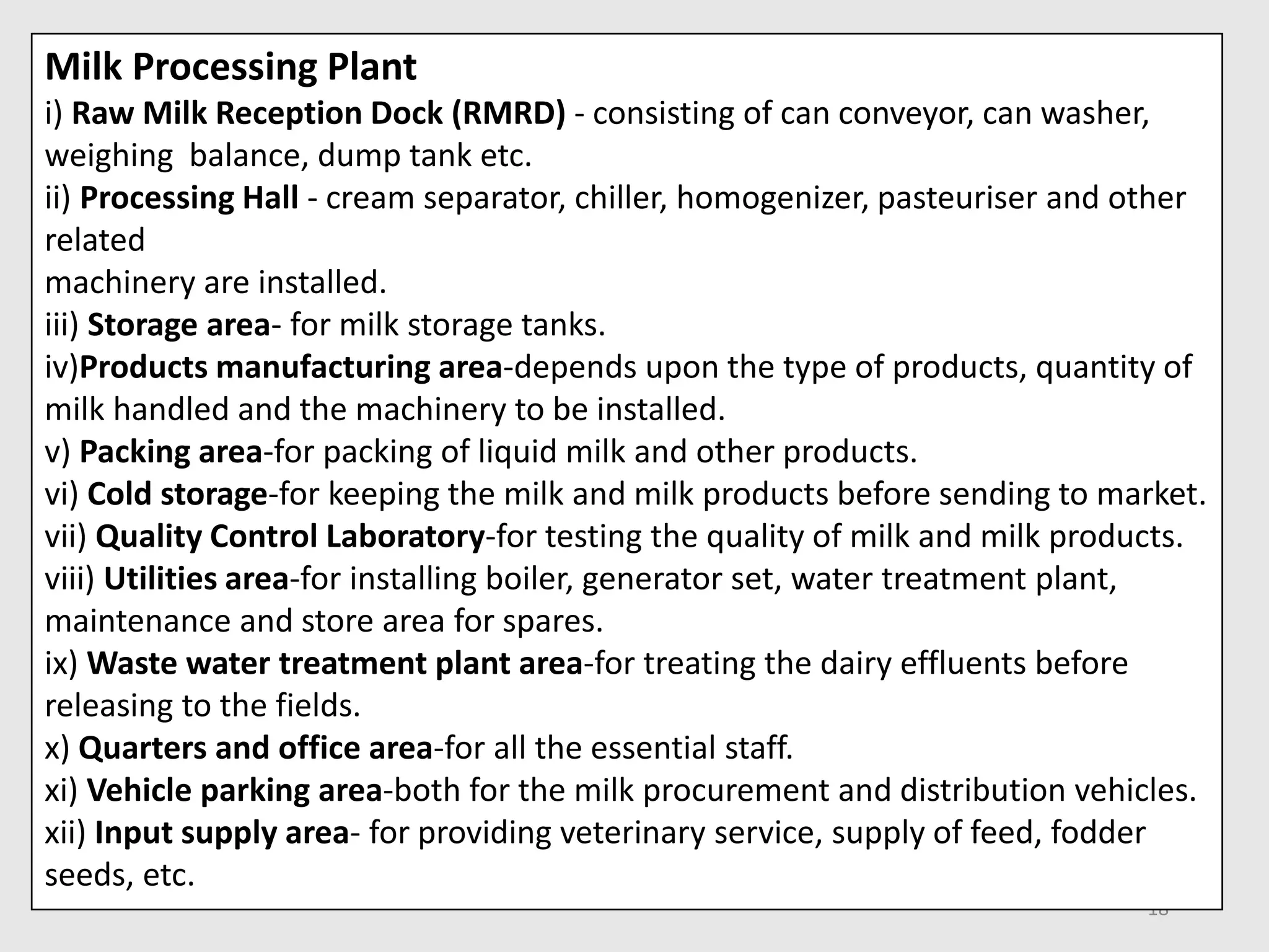 Design of Food Processing Plants | PPTX