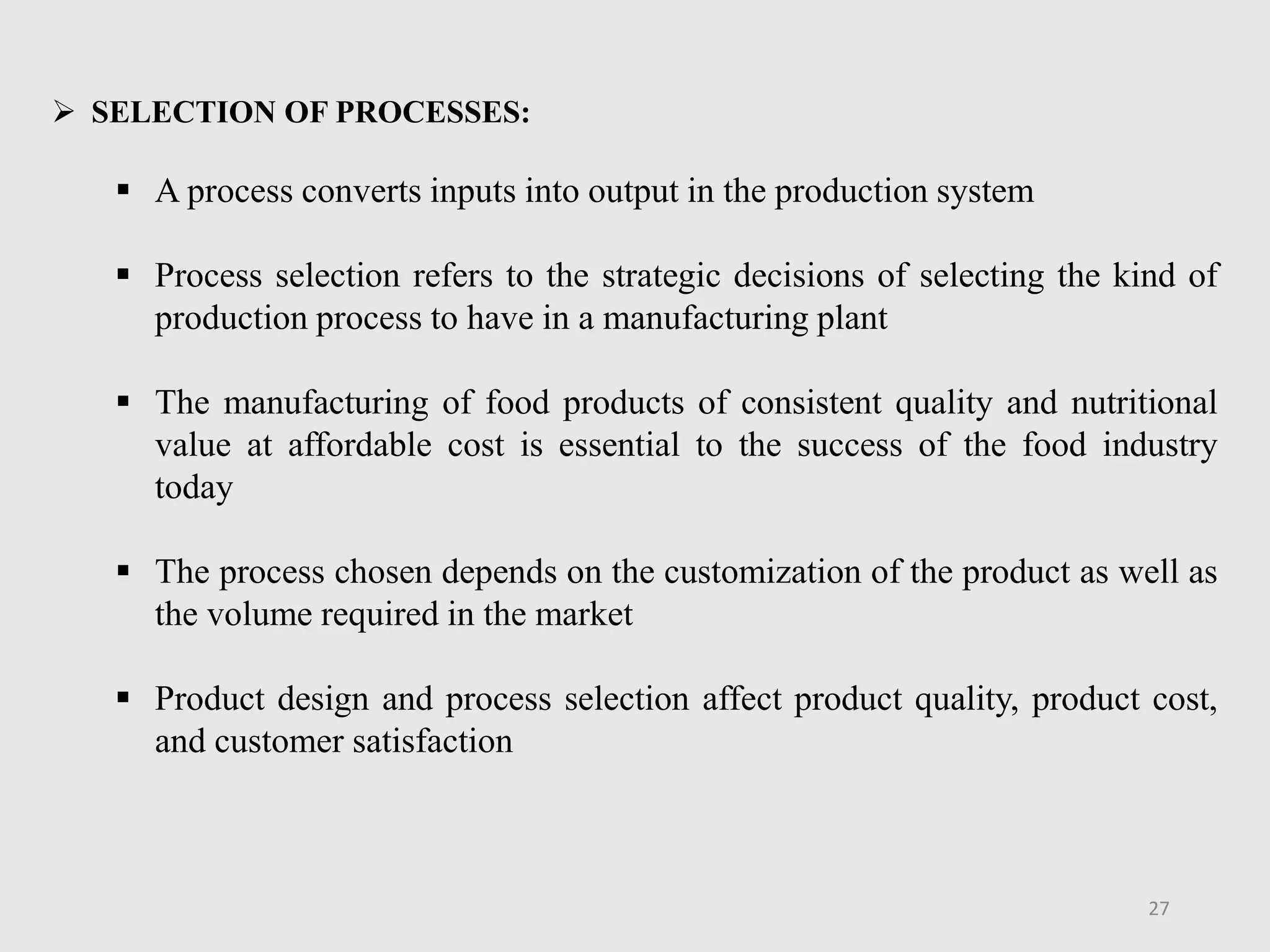 Design of Food Processing Plants | PPTX