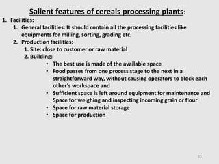 Design of Food Processing Plants | PPTX