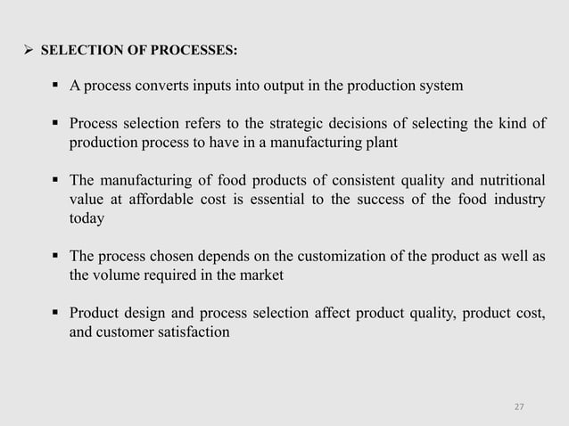 Design of Food Processing Plants | PPTX | Gardening | Home & Garden