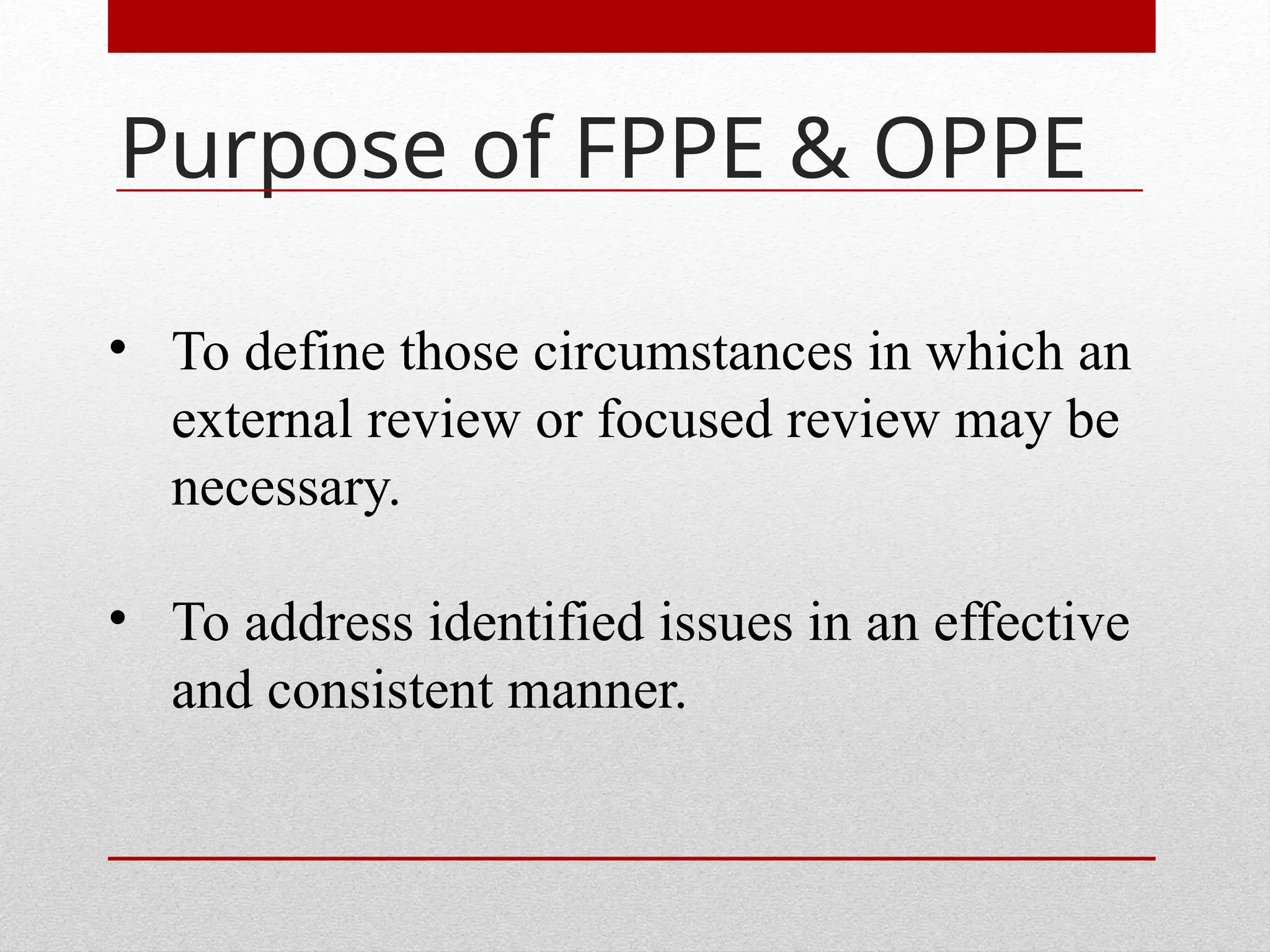 Ongoing & Focused Professional Practice Evaluation | PPTX