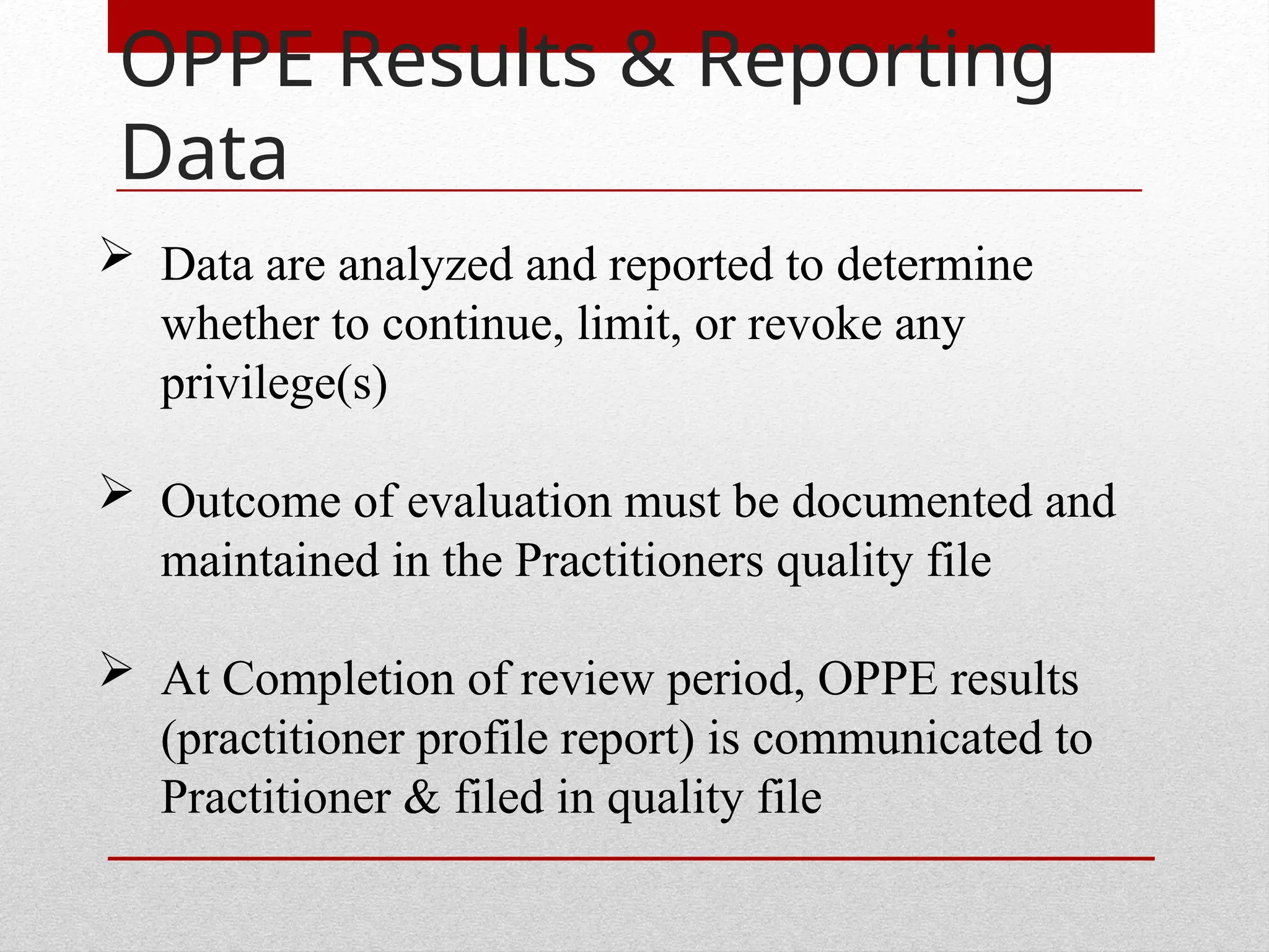 Ongoing & Focused Professional Practice Evaluation | PPTX