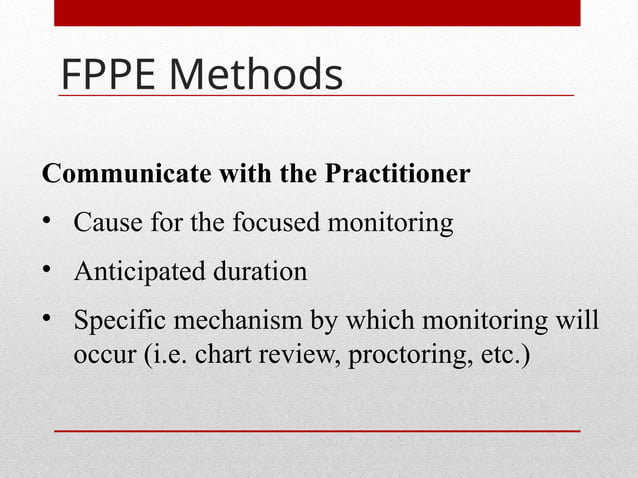 Ongoing & Focused Professional Practice Evaluation | PPTX | Healthcare Industry | Industries