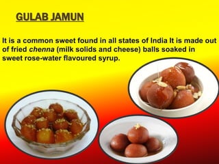 indian sweets Fp ppt | PPTX