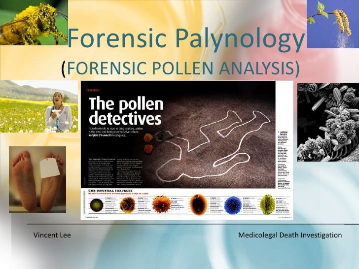 Forensic Palynology