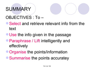 READING COMPREHENSION | PPT
