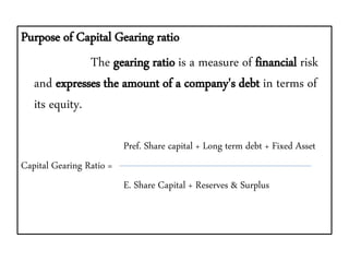 Ratio Analysis | PPTX