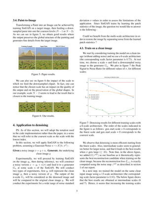 SinGAN for Image Denoising | PDF