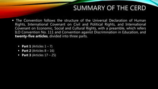 Convention on the Elimination of All Forms of Racial Discrimination ...