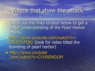 The attack on Pearl Harbor | PPT