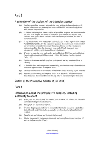 Fpr pd14 c | PDF | Adoption and Fostering | Parenting