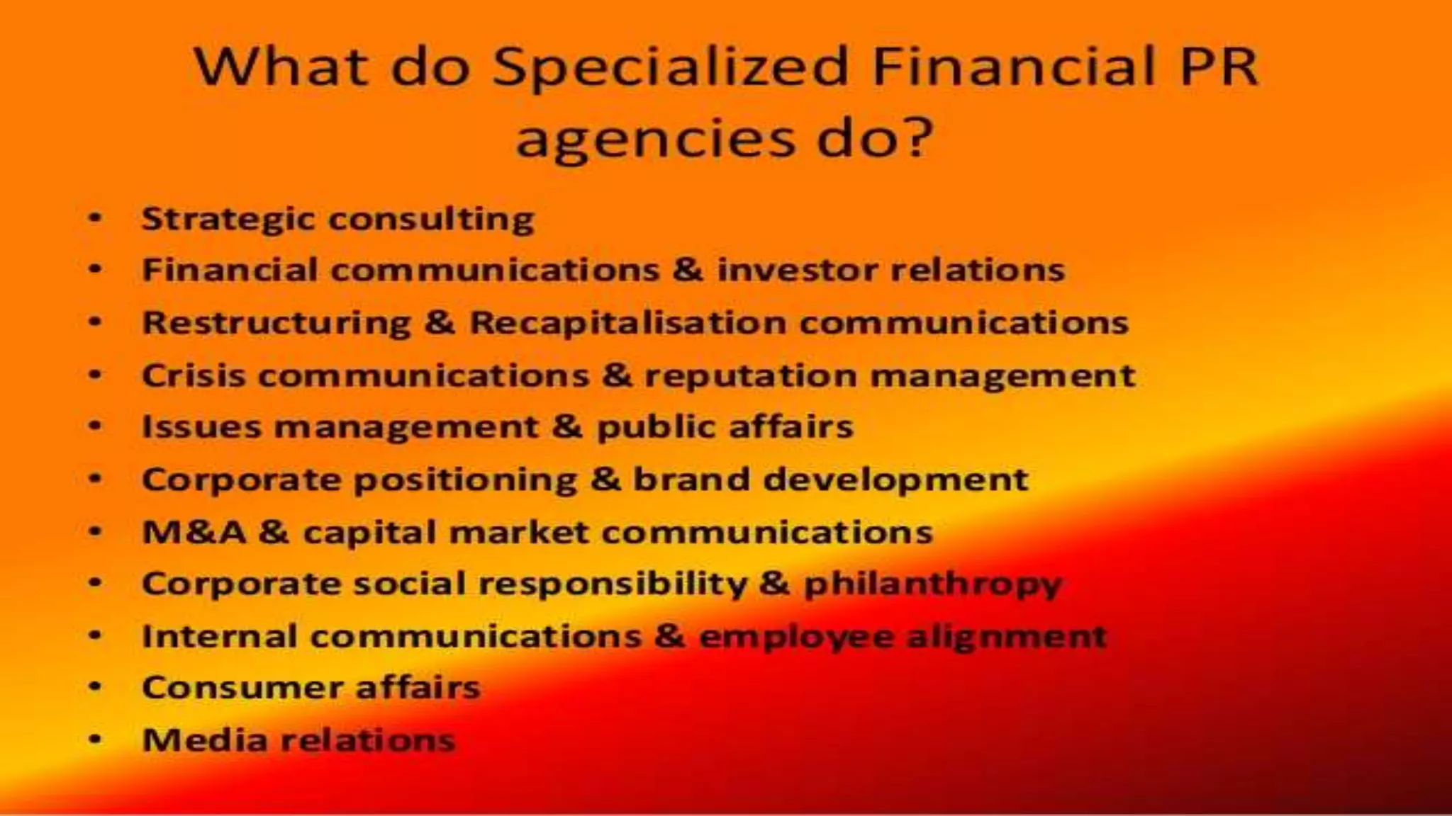 Financial Public Relations,introduction,publics,role of financial PR | PPTX