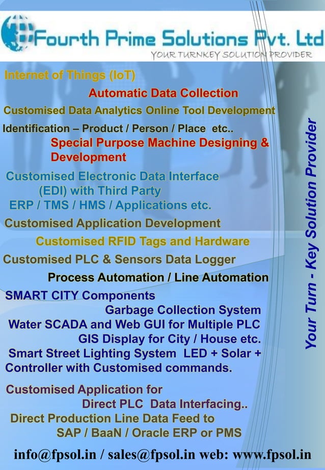 Company Profile - Fourth Prime Solutions Pvt. Ltd. | PDF