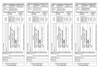 Fpsc fee-challan-css-2021 0 | PPT