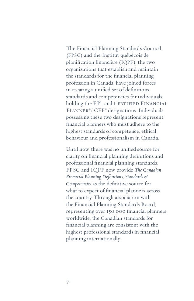The Canadian Financial Planning Definitions Standards Competencies the-canadian-financial-planning-definitions-standards-competencies