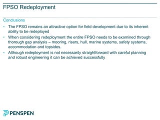 FPSO Redeployment | PDF