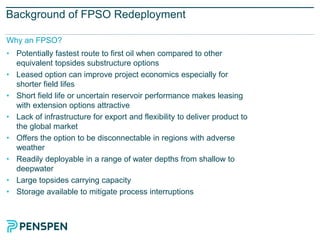 FPSO Redeployment | PDF