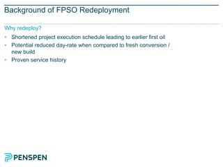FPSO Redeployment | PDF