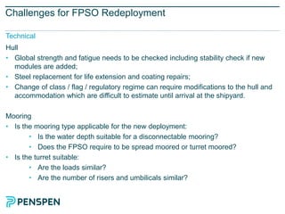 FPSO Redeployment | PDF