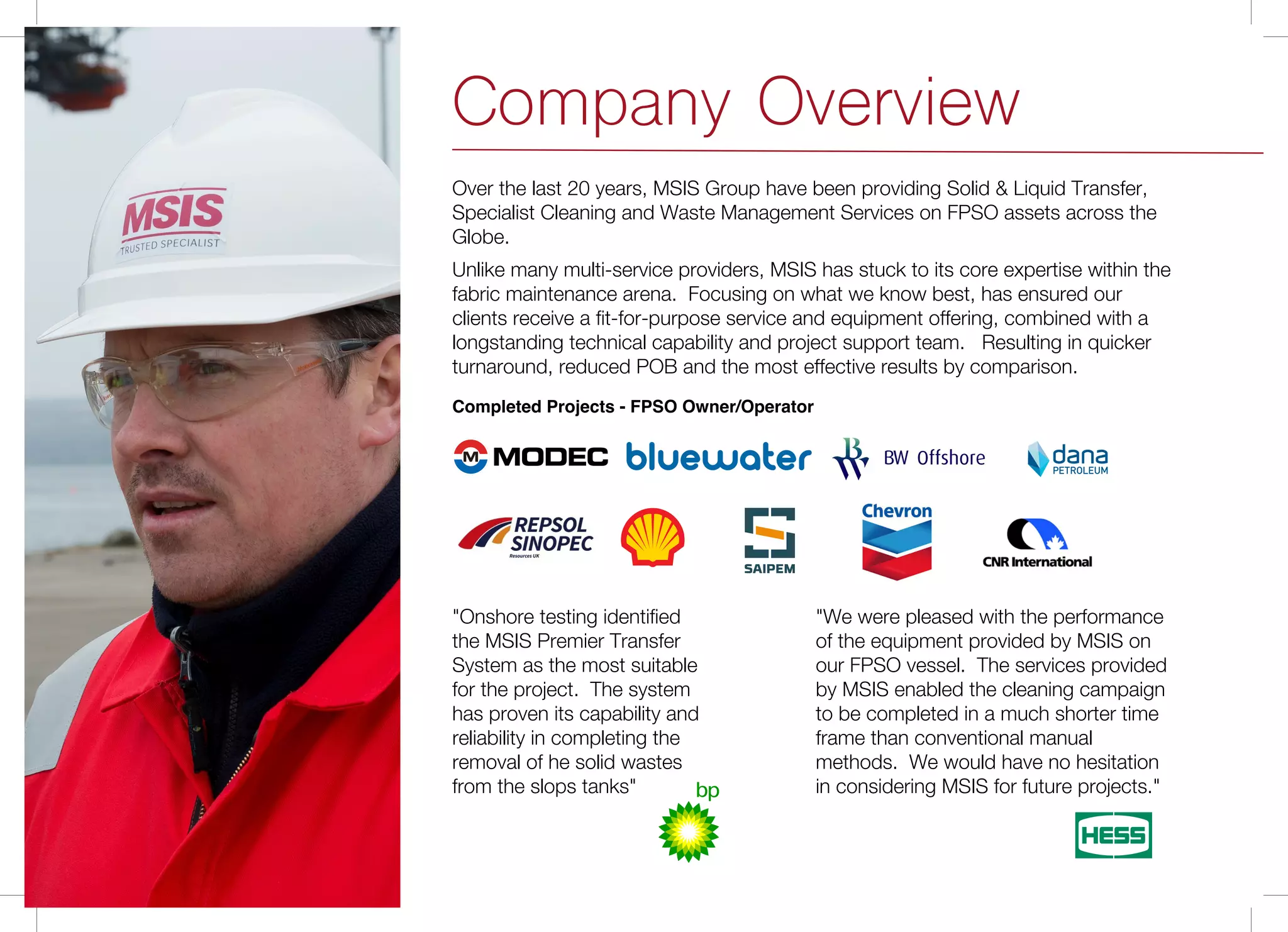 FPSO Tank Cleaning Services | PDF