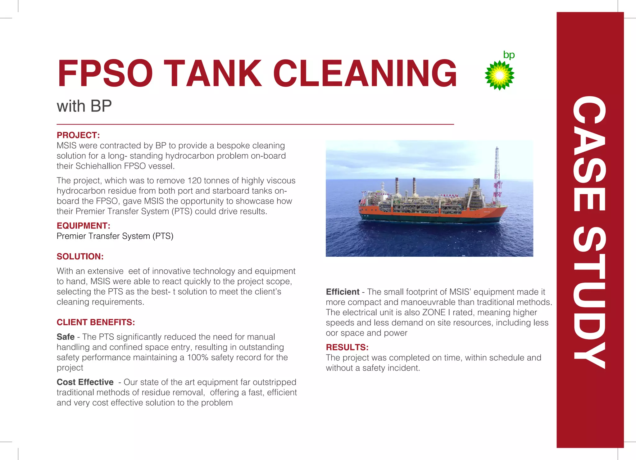 FPSO Tank Cleaning Services | PDF