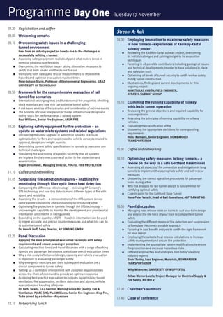 Fire Protection and Safety in Tunnels | PDF