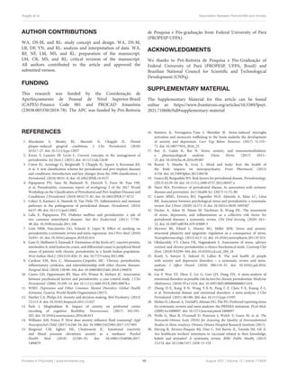 Is there any association between chronic periodontitis and anxiety in ...