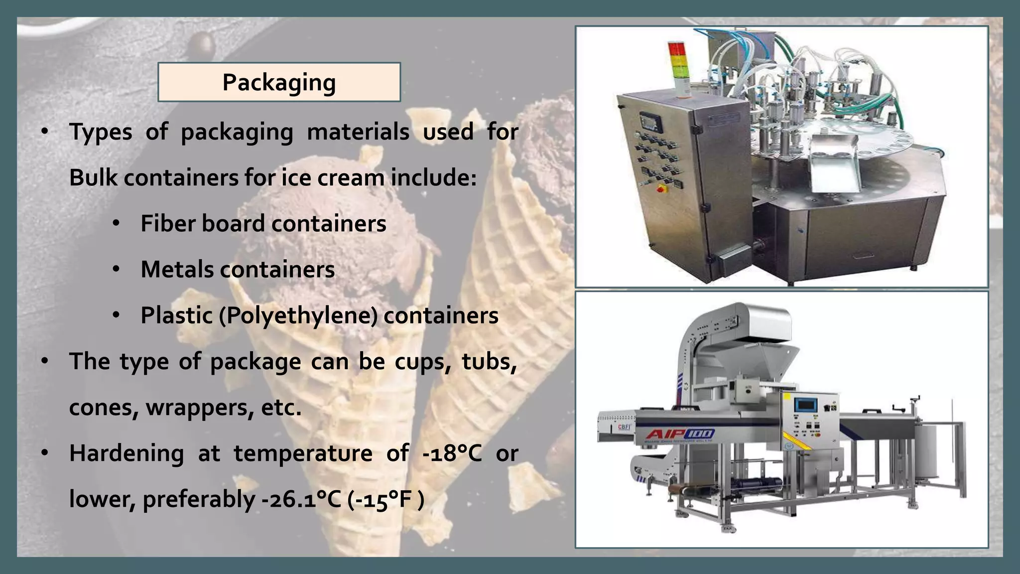 Ice Cream Production | PPTX
