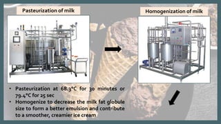 Ice Cream Production | PPTX
