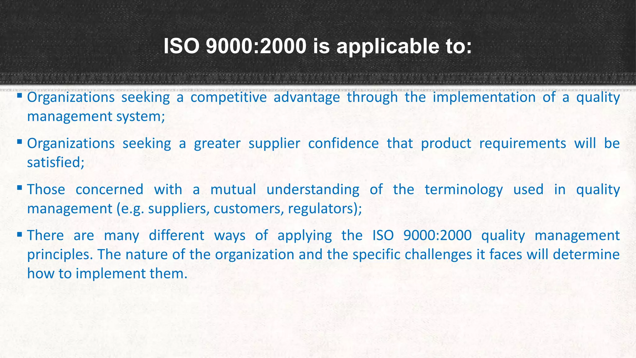 ISO 9000:2000 | PPTX
