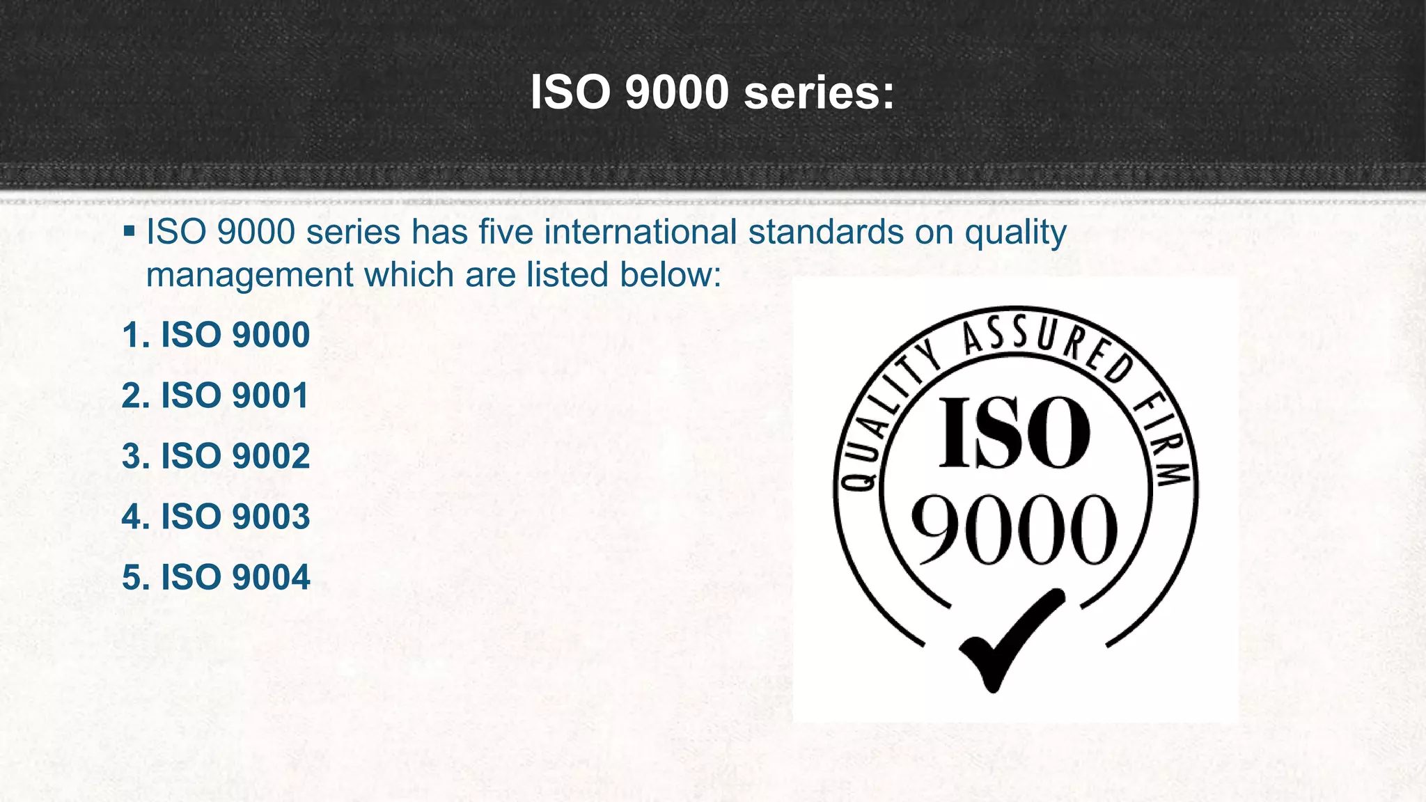 ISO 9000:2000 | PPTX