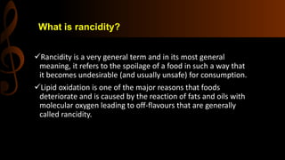 Fatty acid composition of fish liver and body oils | PPTX