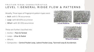 Friction Ridge characteristics and comparison of Fingerprints.pptx