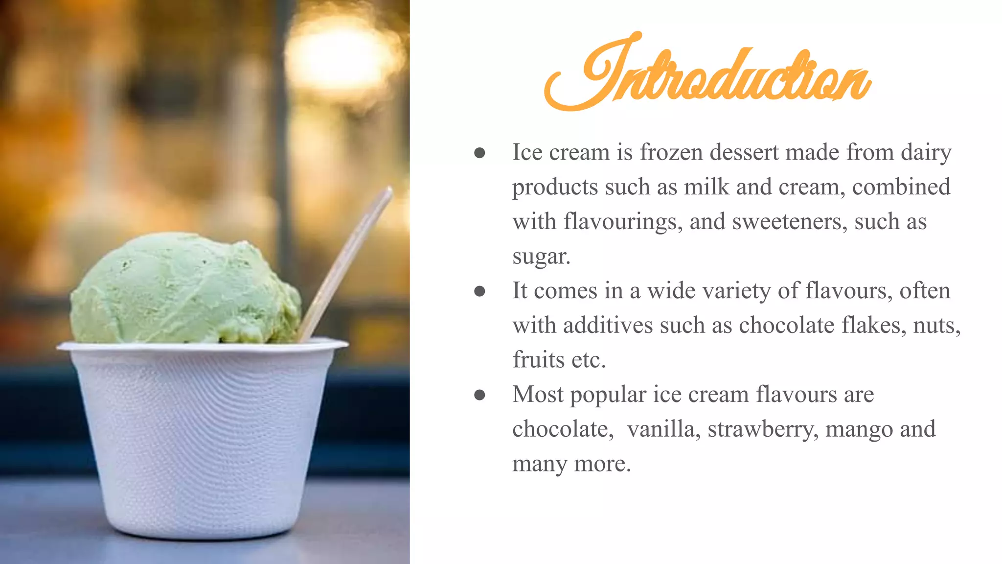 Ice cream | PDF
