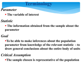 MEASUREMENT AND SAMPLING TECHNIQUES | PPT