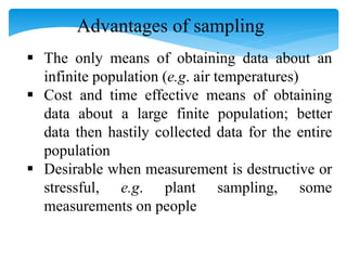 MEASUREMENT AND SAMPLING TECHNIQUES | PPT