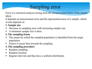 MEASUREMENT AND SAMPLING TECHNIQUES | PPT