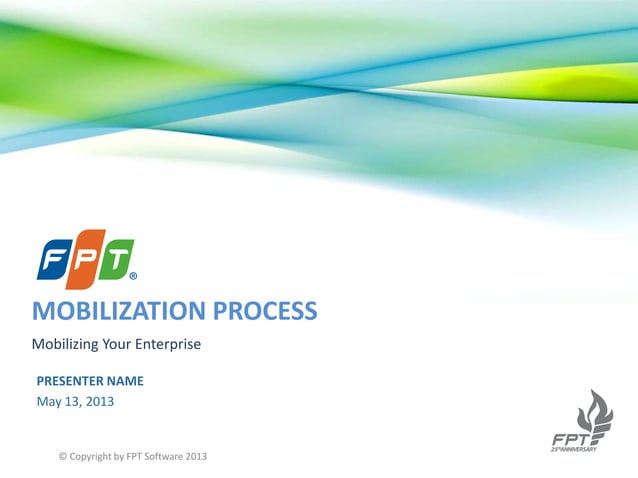 [Vietnam Mobile Day 2013] - Mobilization process for enterprise | PPTX ...